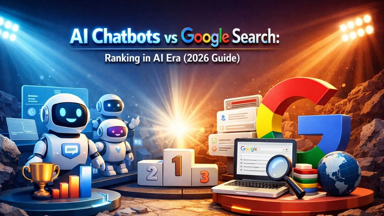 AI Chatbots vs Google Search: Ranking in AI Era (2026 Guide)